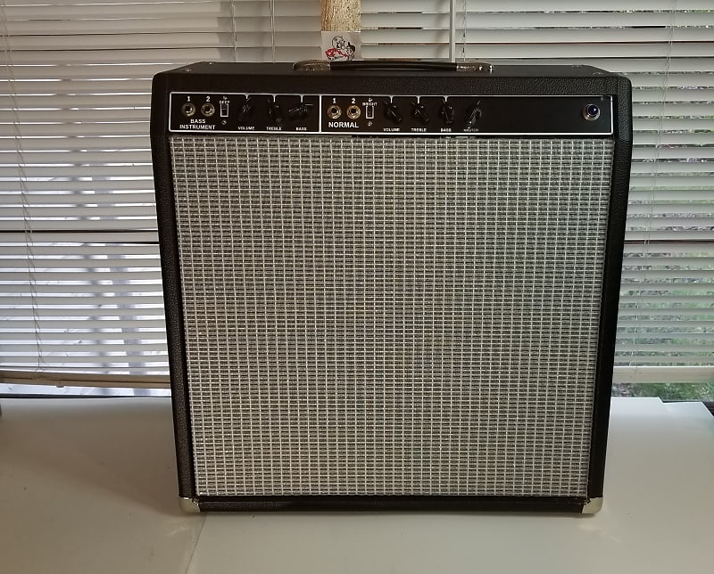 Hand made Fender Blackface Bassman AB165/AA864 hybrid 1x12 | Reverb