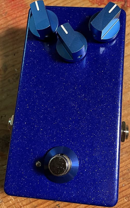 Fozzy Face #57 Germanium Fuzz Face Clone, Sparkle Blue | Reverb
