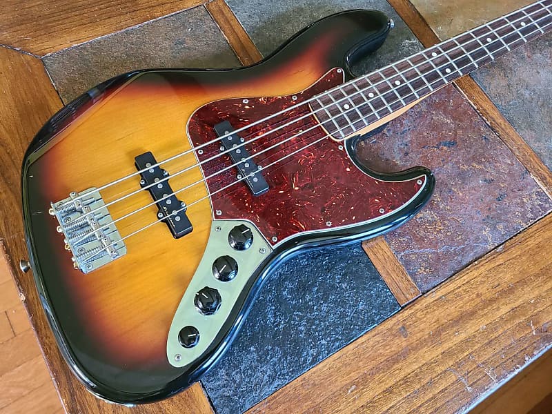Fender MIM Deluxe J Jazz bass Noiseless active 2006 - | Reverb