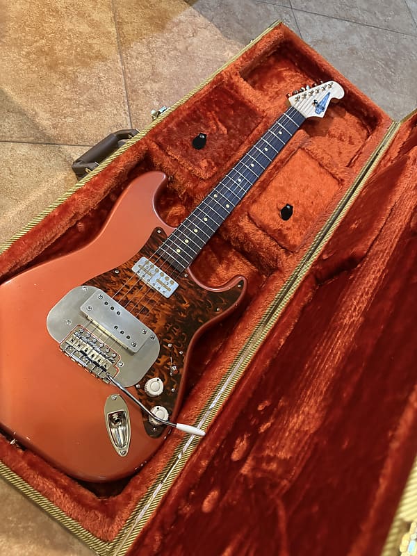 Waterslide Guitars S-Style Coodercaster 2024 - Aged Copper | Reverb