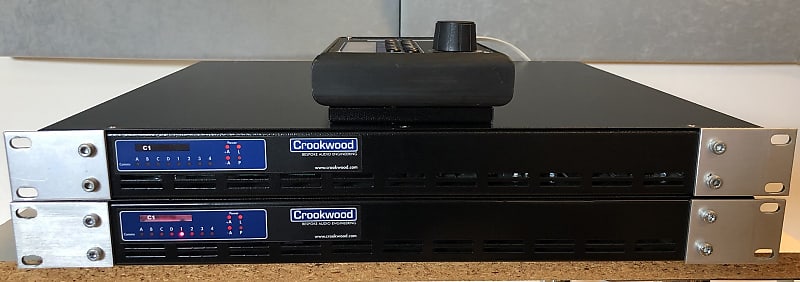 Crookwood C1 monitor controller, C1-4AX with cabling | Reverb