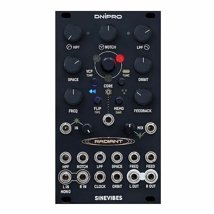 Dnipro & Sinevibes Radiant Stereo Multi-Effect Processor | Reverb