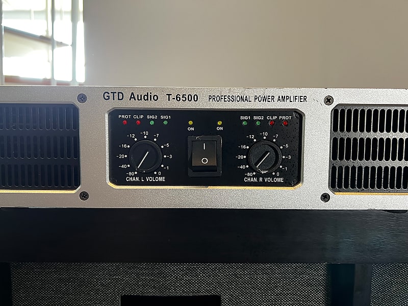 GTD Audio T-6500 Personal Power Amplifier 2000s, 2010s - | Reverb