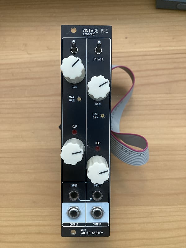 ADDAC 712 vintage preamp 2023 - Black | Reverb UK