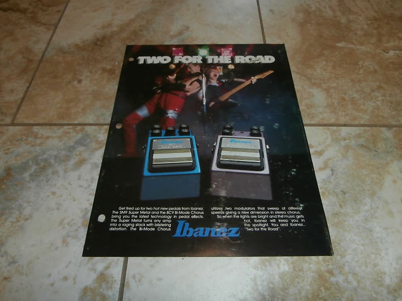 Vintage 1984 Ibanez SM9 Super Metal & BC9 Bi-Mode Chorus | Reverb