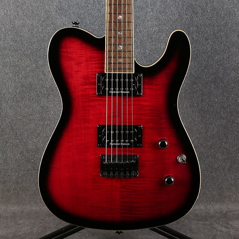 Fender FMT Telecaster HH - Crimson Red Transparent - 2nd Hand | Reverb