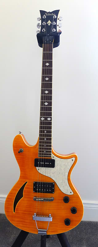 Schecter Diamond Series TSH-1 Semi-hollowbody guitar | Reverb