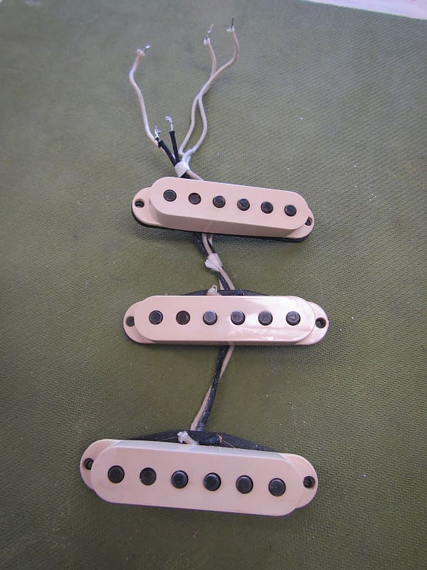 Fender Custom Shop Pickups 2008 aged white | Reverb