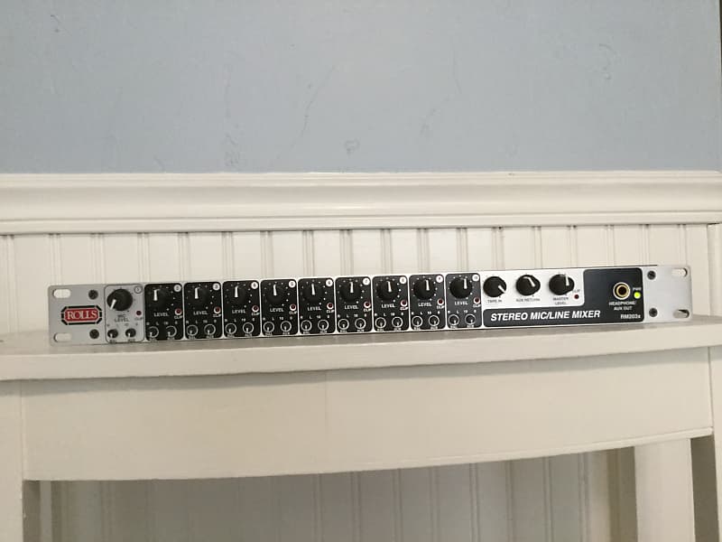 Rolls RM203x Stereo Line Mixer | Reverb