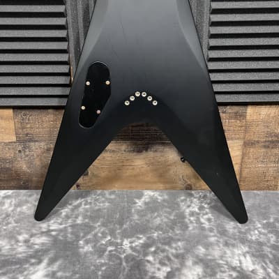 DBZ Diamond Cavallo Elite Flying V Black Satin w/ Hardshell | Reverb