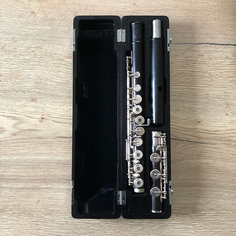 Rare Grenadilla Wood Concert Flute| Wooden Orhestral Flute | Reverb