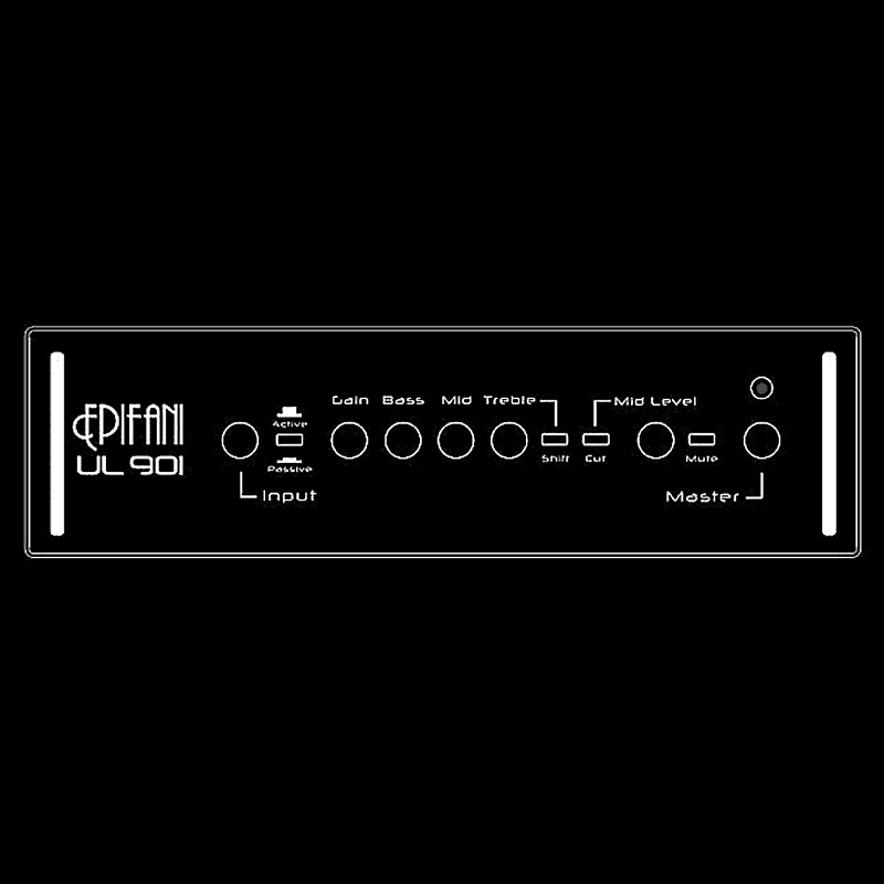 Epifani UL 901 (V.2), 1000 Watt Bass Amp 2020 | Reverb