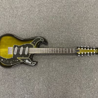 Burns Club Series Double Six 12-String Electric Guitar | Reverb