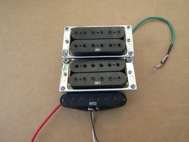 Ibanez Infinity Pickup Set INF3 INF4 INF3S With Rings 16.72K | Reverb