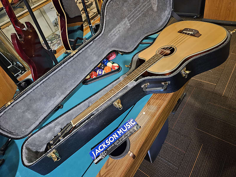 Epiphone El Segundo 4 String Acoustic/Electric Bass With Hard | Reverb