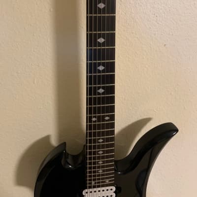 B.C. Rich Mockingbird N7 Floyd Rose 2000s - Black 7 String | Reverb