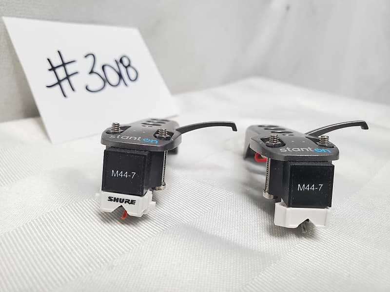 SHURE M44-7 CARTRIDGES STANTON HEADSHELLS #3018 SOLD AS A | Reverb