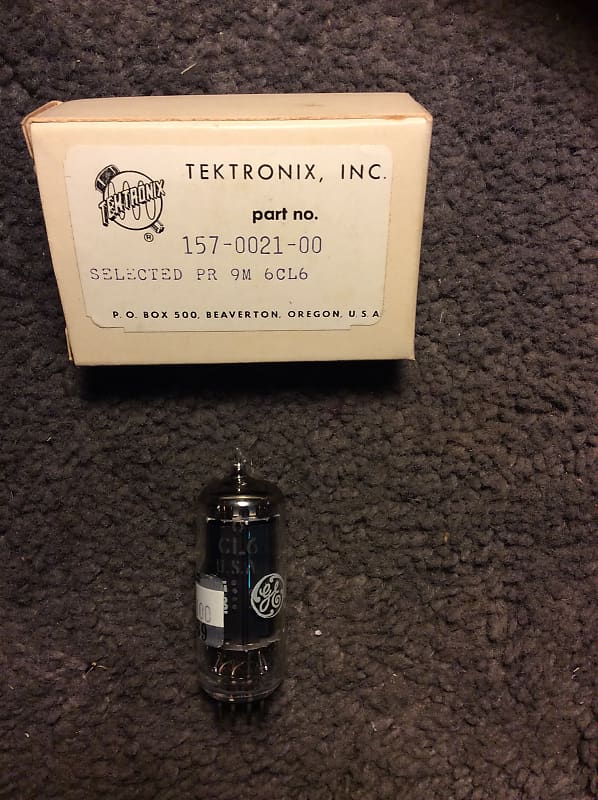 G.E. 6CL6 Vacuum Tubes | Reverb