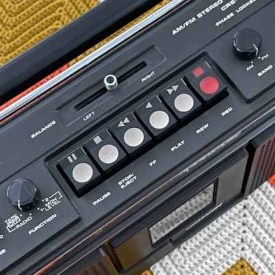 Superscope Boombox - 1970’s Epic Analog Boombox with Onboard | Reverb