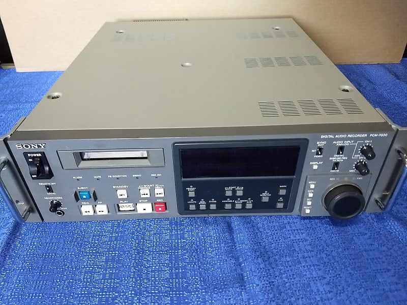Sony PCM-7030 Digital Audio Recorder | Reverb