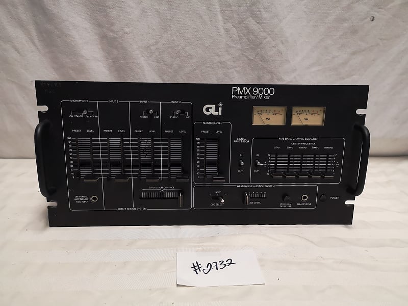 GLI PMX 9000 PROFESSIONAL RACKMOUNT VINTAGE RARE DJ MIXER | Reverb