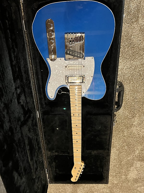 T Style Custom B & G Bender Telecaster Partscaster - Blue | Reverb
