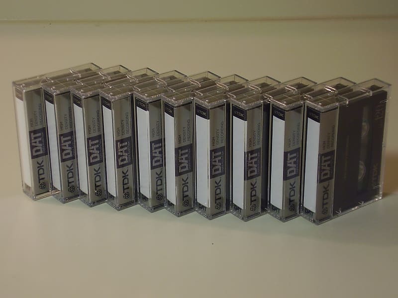 TDK DA-R 120 MASTERING DAT TAPES (10) | Reverb