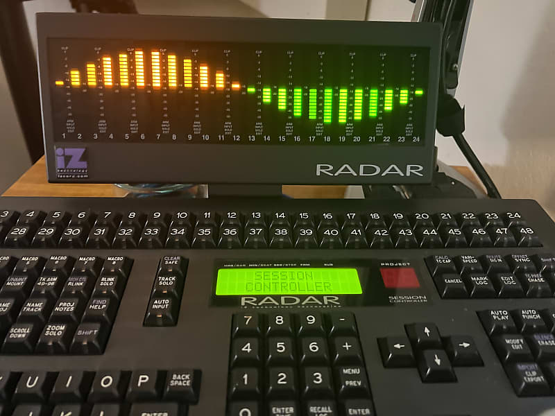 iZ Radar Studio w session controller, 24 channels of 24/96khz | Reverb