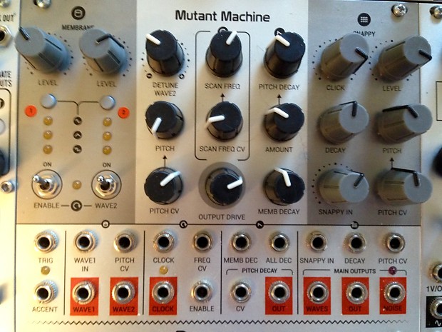 Hexinverter Mutant Machine: Eurorack drum module | Reverb