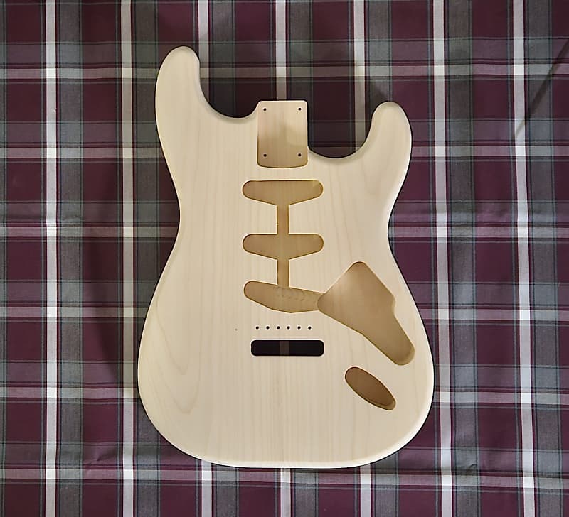 Woodtech Routing - 2 pc. Eastern White Pine Stratocaster Body | Reverb