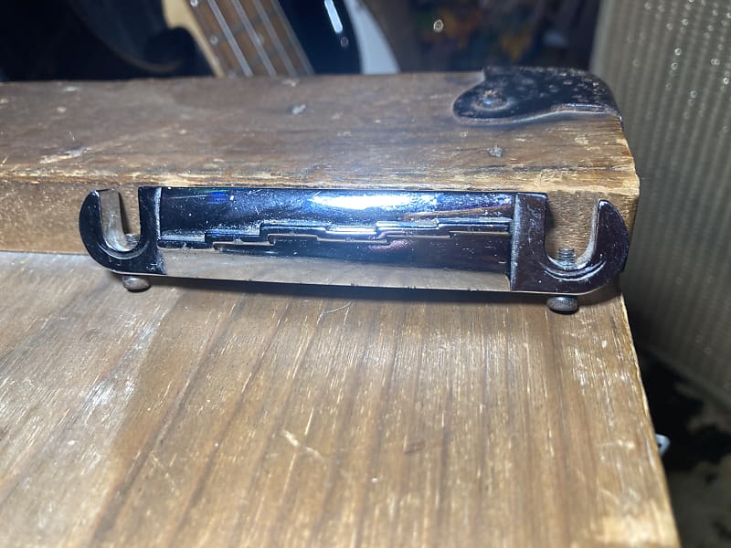 Epiphone Wraparound Lightning Bridge - Chrome | Reverb