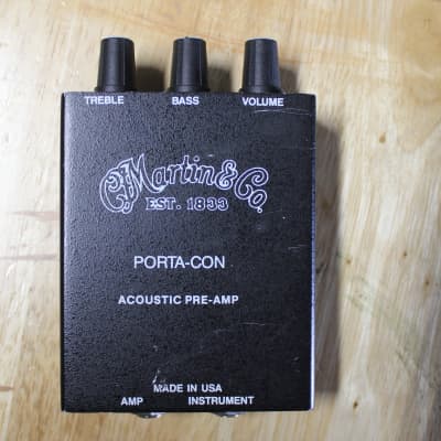 Martin Porta-Con Acoustic Pre-Amp | Reverb