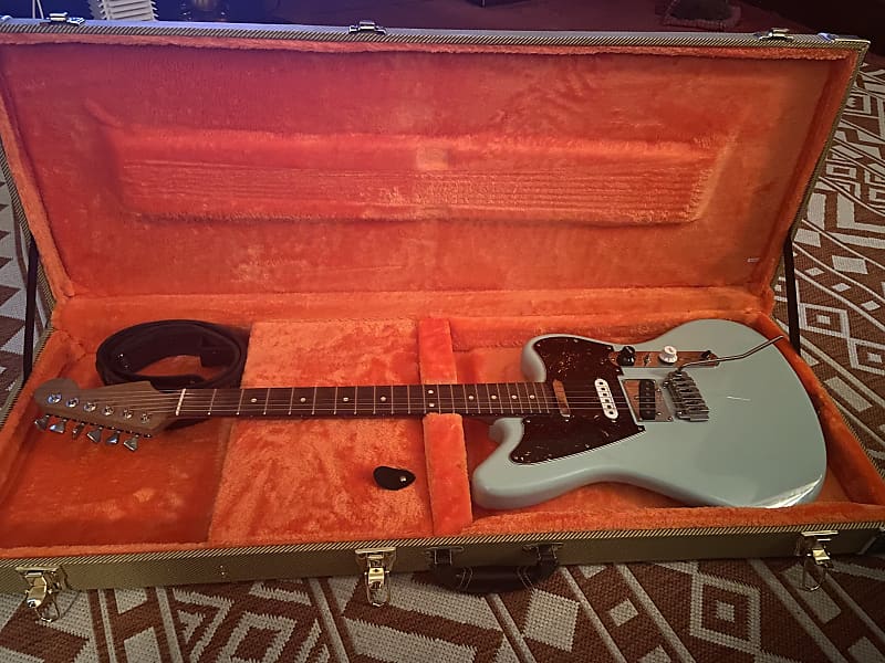 Warmoth Jazzcaster 2010s - Sonic Blue | Reverb