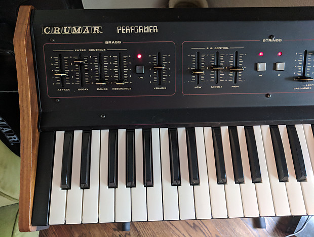 Crumar Performer analog synthesizer | Reverb