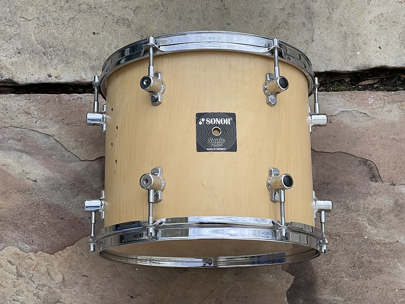 Sonor Sonic Plus 12" Rack Tom 10x12 Natural Germany | Reverb