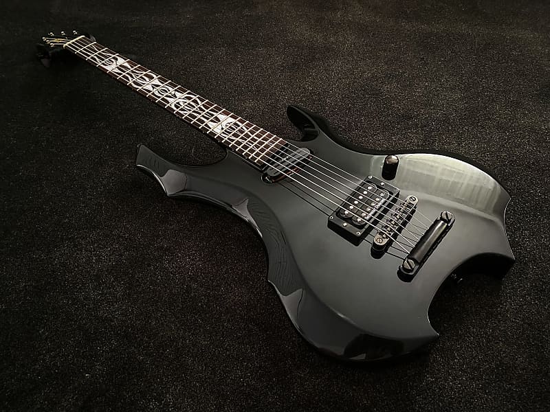 ESP Forest GL-F Baritone George Lynch Signature 2003 Black - | Reverb