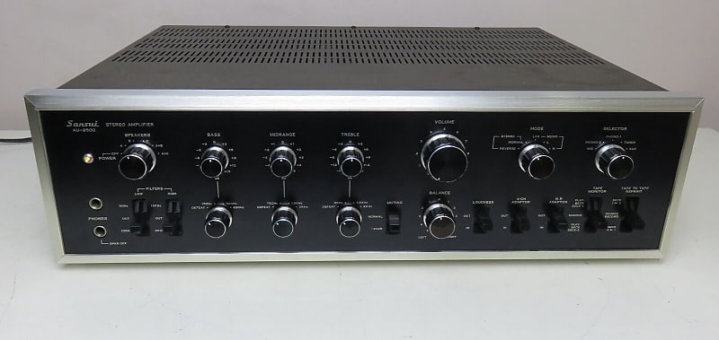 SANSUI AU-9500 INTEGRATED AMPLIFIER WORKS PERFECT SERVICED | Reverb UK
