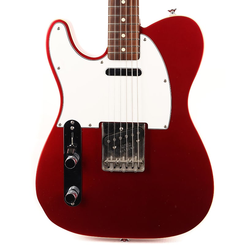 1985-86 Fender Custom Telecaster Left-Handed Candy Apple Red | Reverb