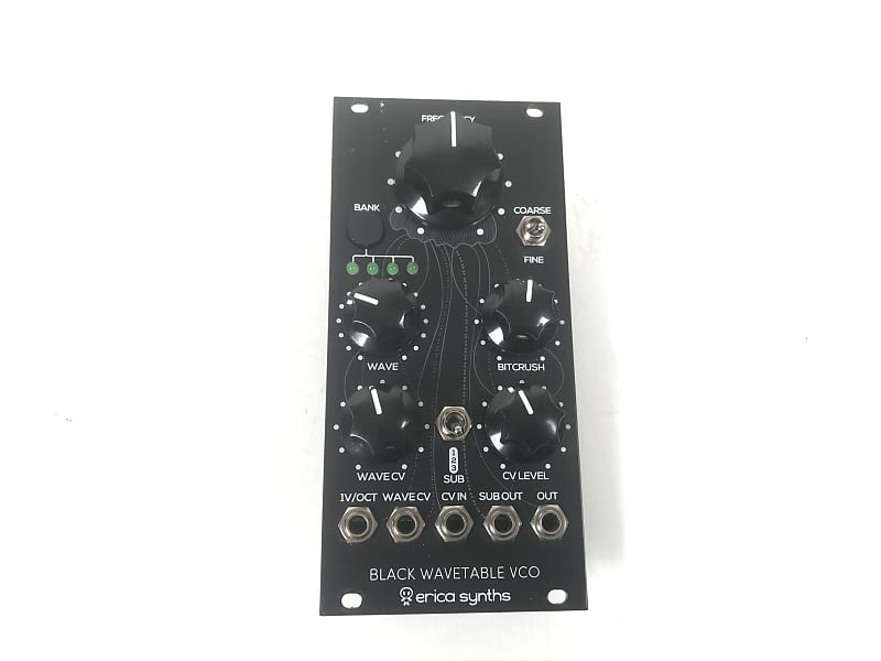 Erica Synths Black Wavetable VCO v2 | Reverb
