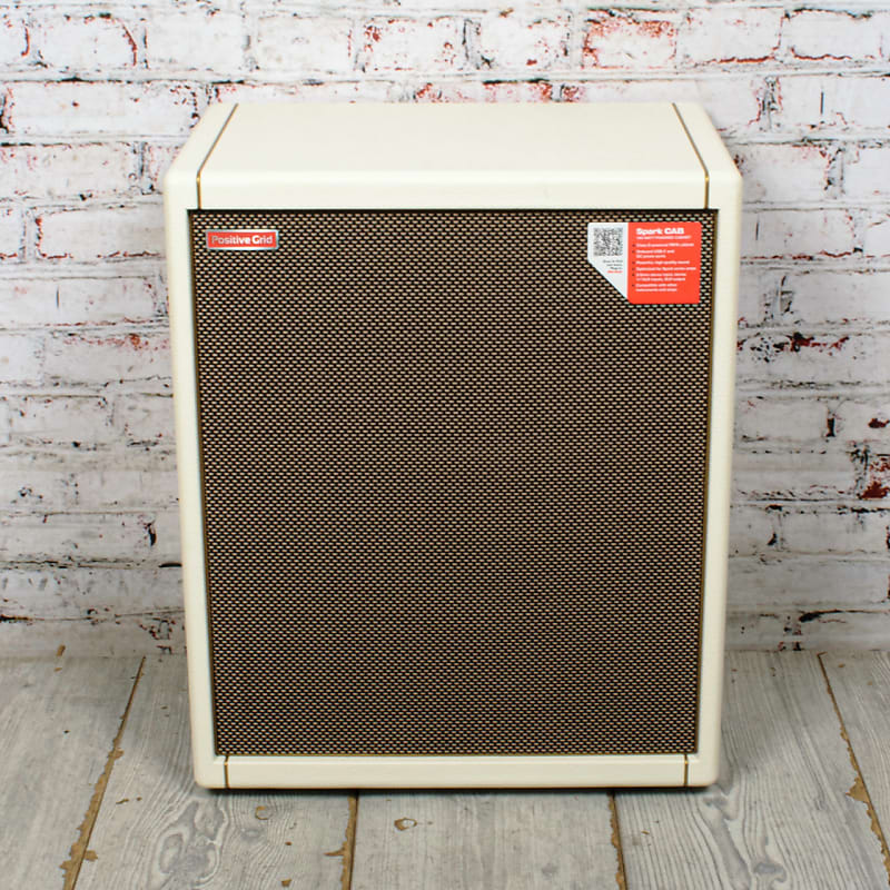 Positive Grid - Spark Cab - 140w Active Guitar Cab, White - | Reverb