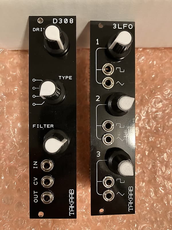 Takaab Bundle - 3LFO and D308 rat style distortion and triple | Reverb