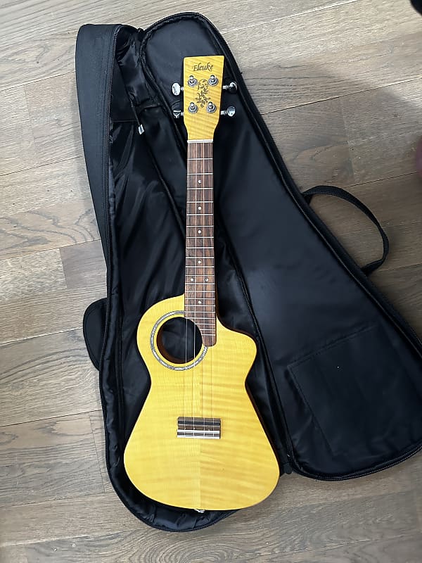 Eleuke SL-T Solid-Body Electric Ukulele w/Gigbag | Reverb