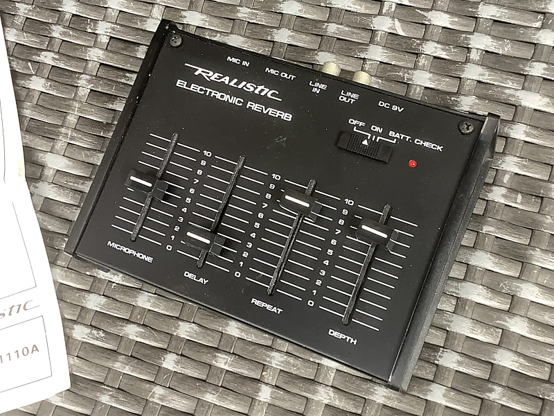 Realistic (Radio Shack) Electronic Reverb | Reverb