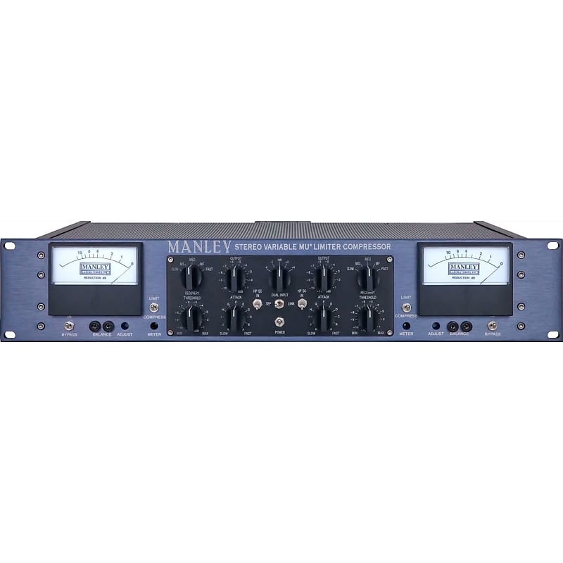 Manley Stereo Variable Mu Compressor - Mastering Version with | Reverb