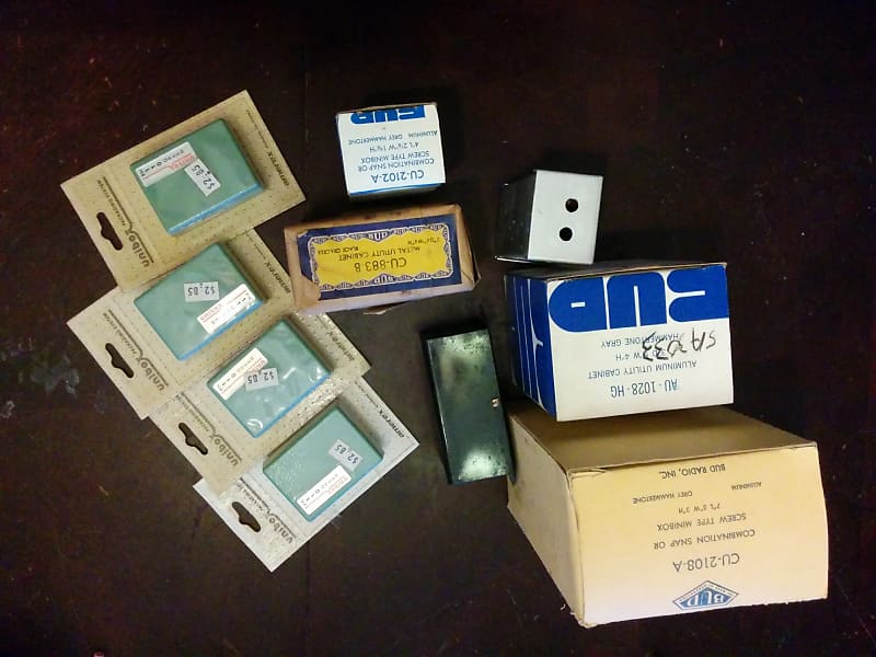 Radio Shack lot 10x hobby project boxes aluminum plastic | Reverb