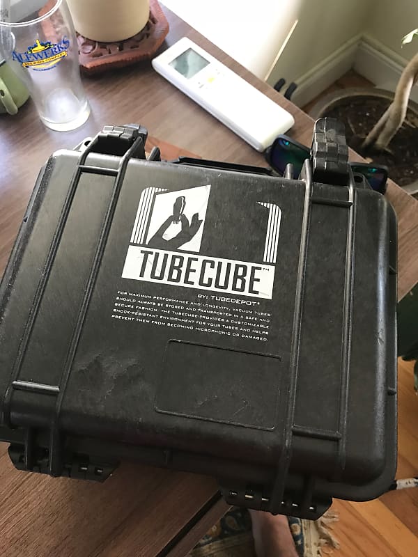 Mint Condition Tubecube Pelican Amp Tube Carrying Case | Reverb