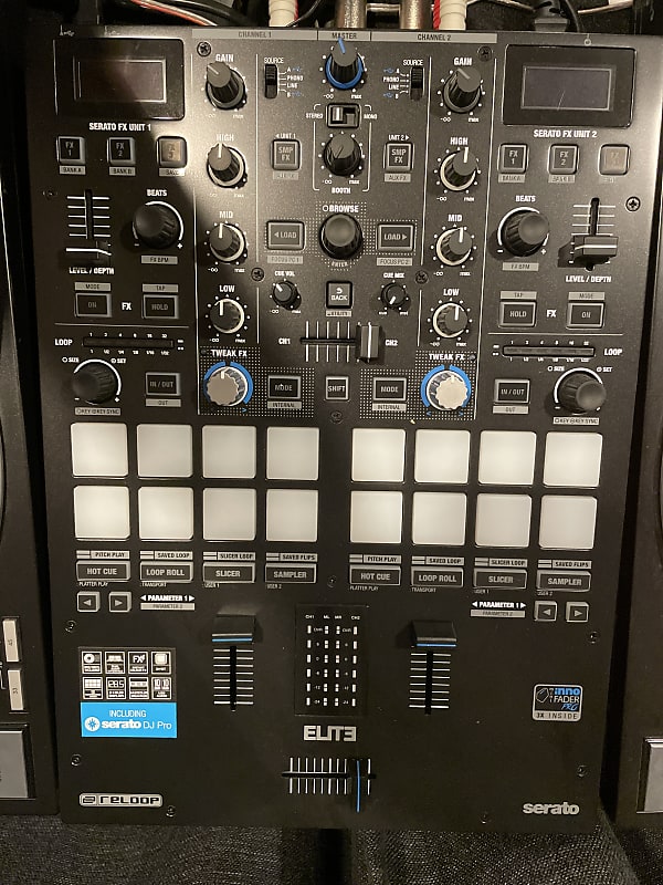 Reloop Elite 2 battle mixer 2022 Black | Reverb