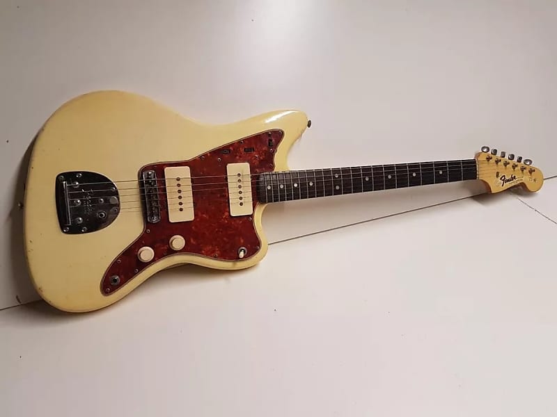 1965 FENDER JAZZMASTER USA - MATCHING WHITE HEADSTOCK | Reverb UK