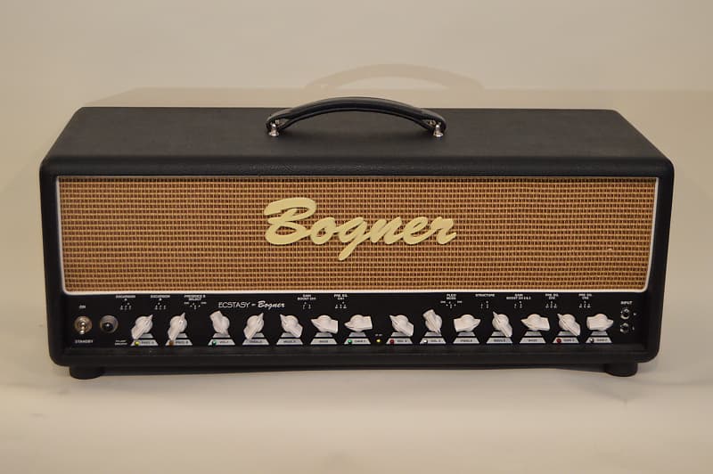 Bogner Ecstasy 101B 2008 Black EL34's | Reverb
