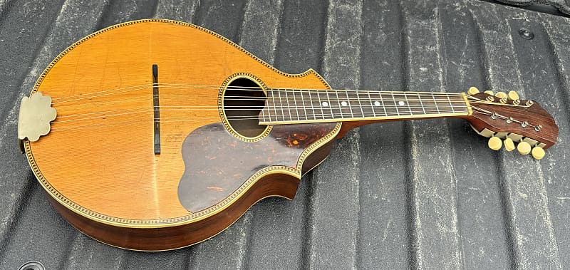 Vintage Regal Mandolin Flat Back Bent Top, Two Point, | Reverb